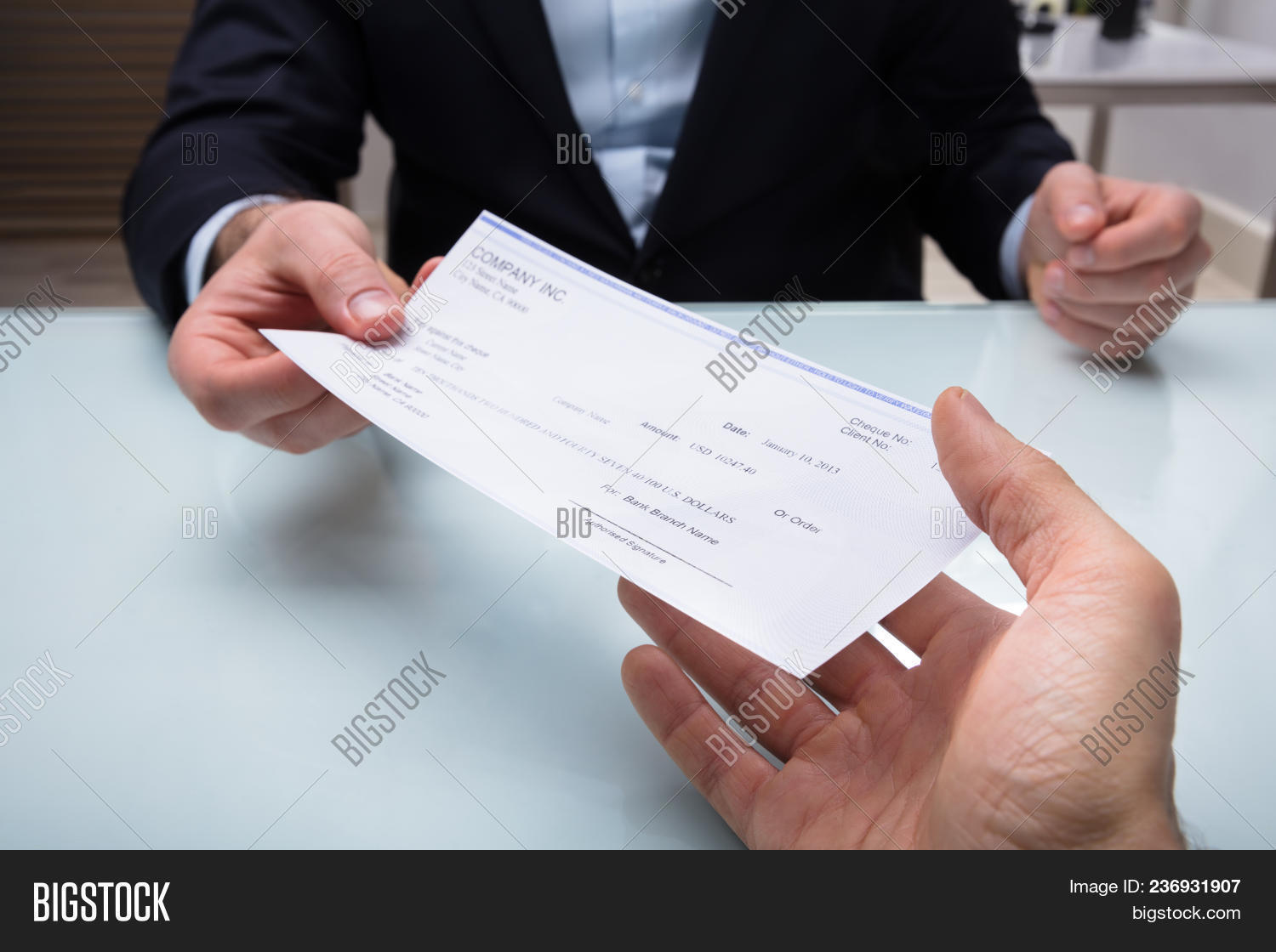 Businessman Giving Image & Photo (Free Trial) | Bigstock