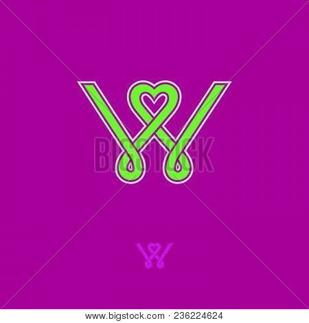 W Monogram. W Logo. W Vector & Photo (Free Trial) | Bigstock
