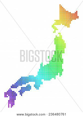 Spectrum Dotted Vector & Photo (Free Trial) | Bigstock