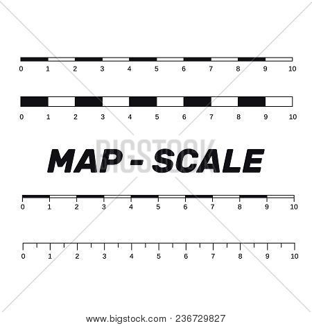 Map Scales Graphics Vector & Photo (Free Trial) | Bigstock