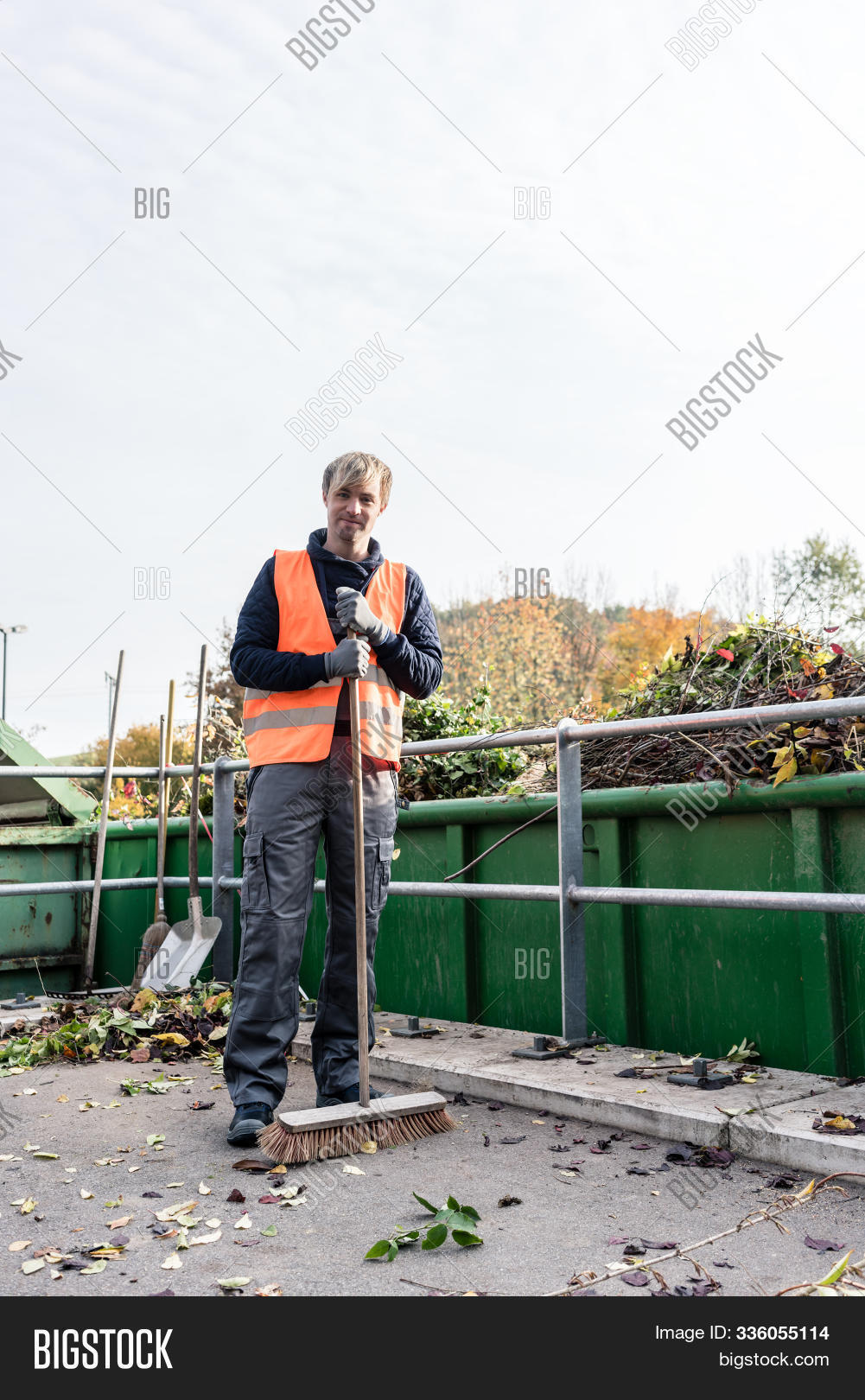 Man Sweeping Floor Image & Photo (Free Trial) | Bigstock
