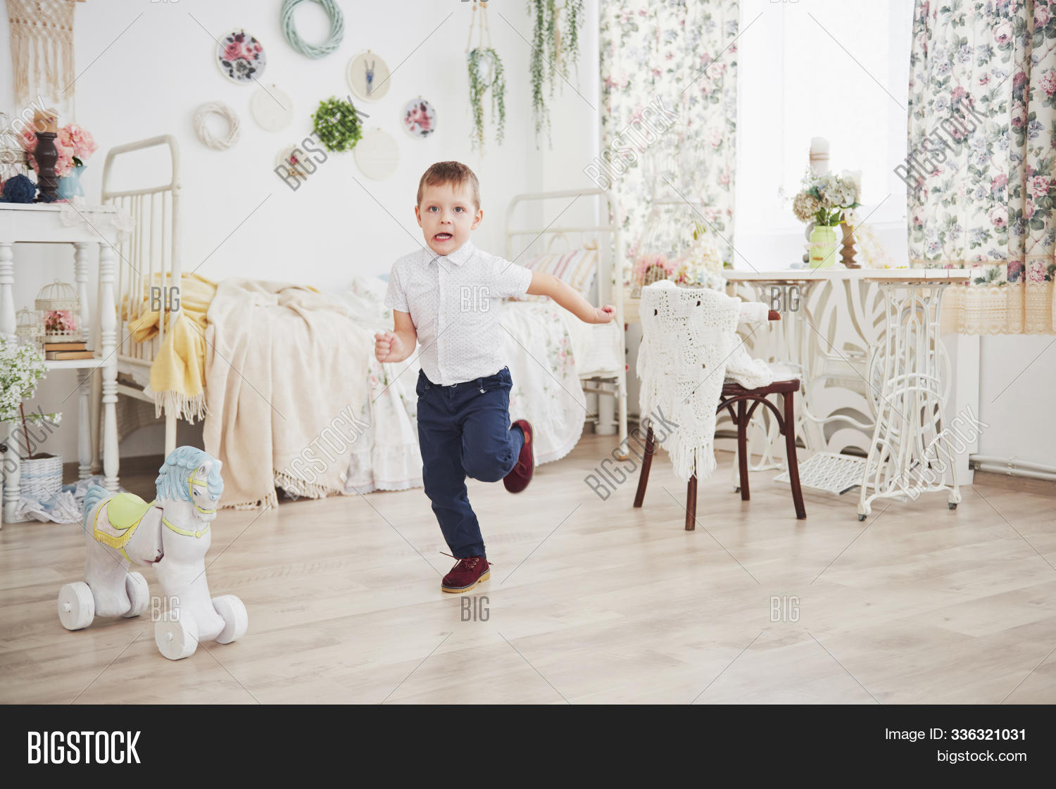 Little Boy Running Image & Photo (Free Trial) | Bigstock