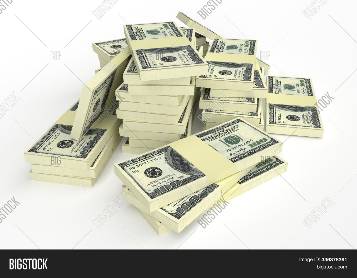 Big Money Stacks Image & Photo (Free Trial) | Bigstock