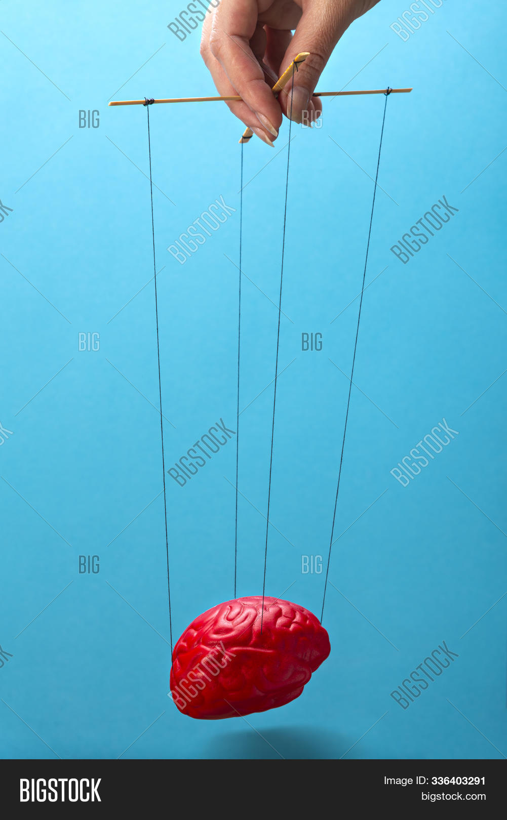 Mind Control. Red Image & Photo (Free Trial) | Bigstock