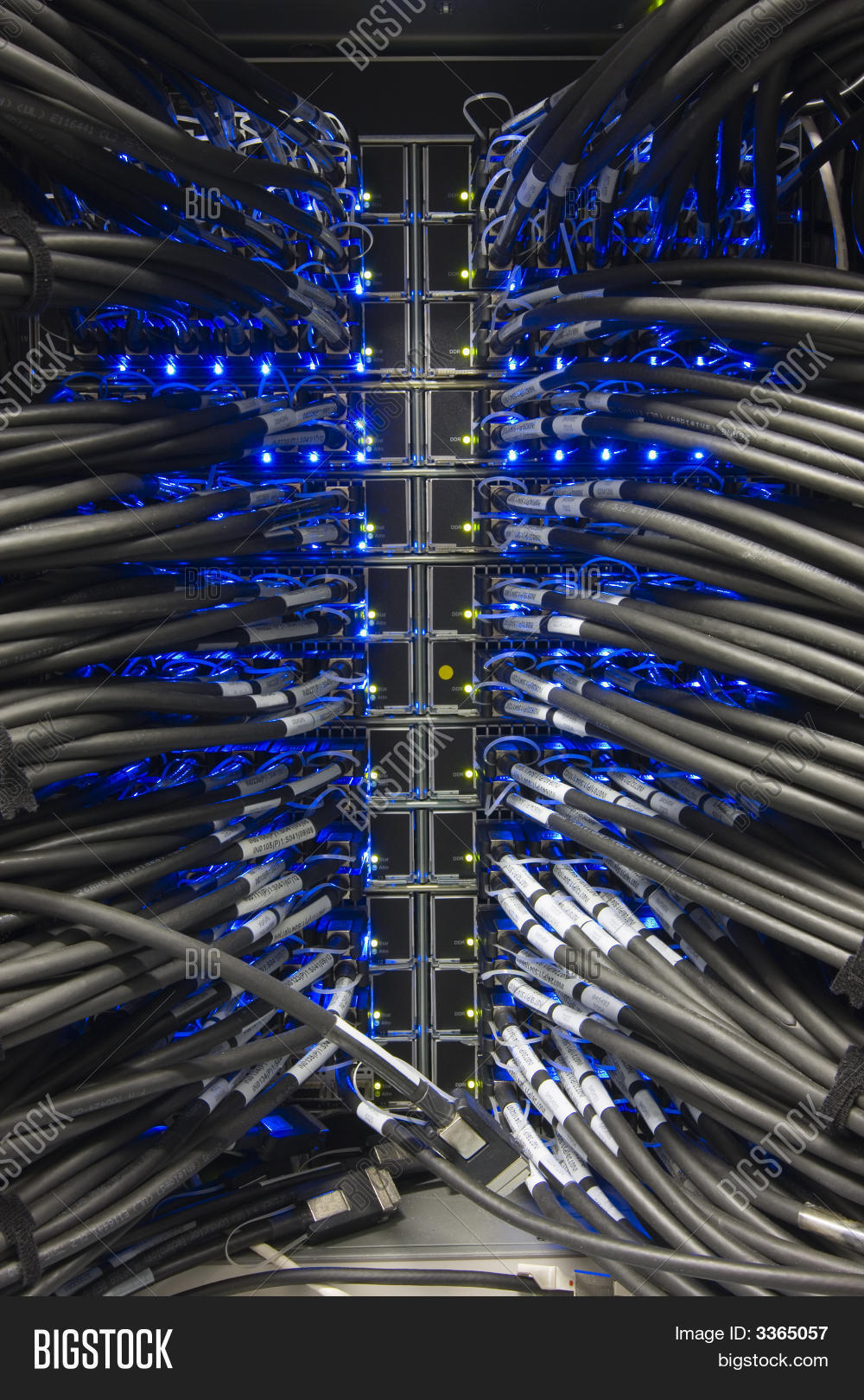 Cables Server Image & Photo (Free Trial) | Bigstock