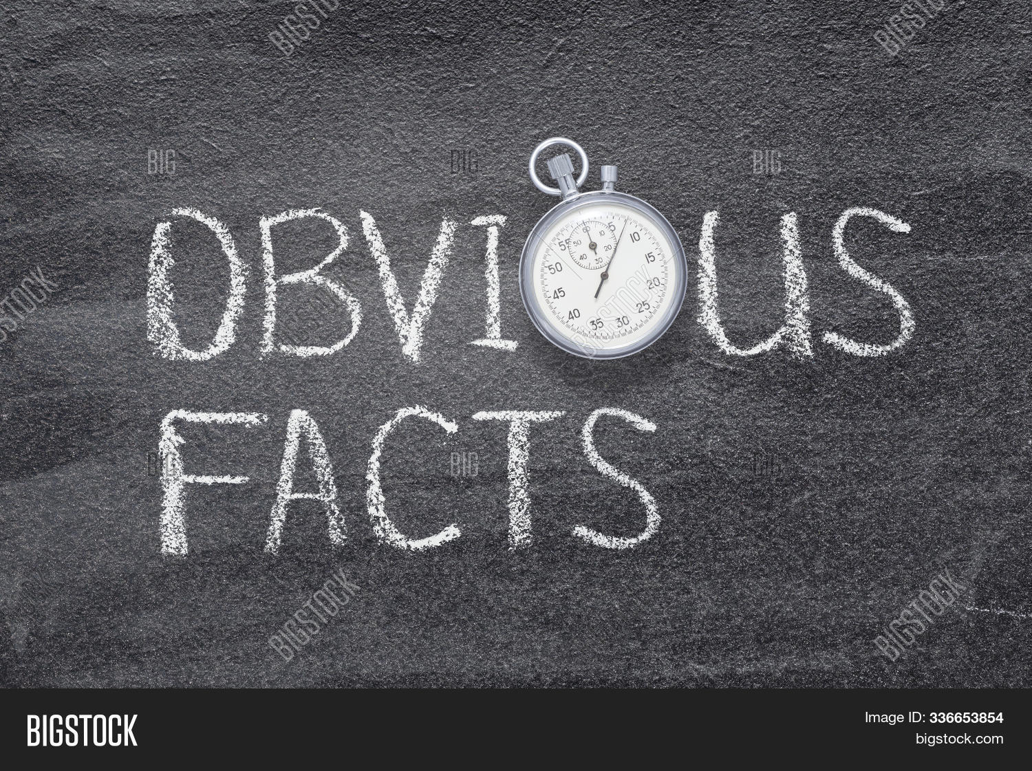 Obvious Facts Phrase Image & Photo (Free Trial) | Bigstock