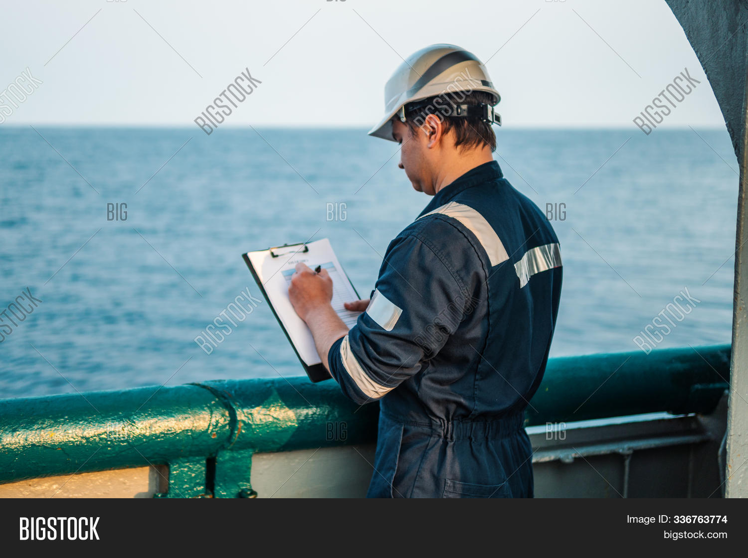 Deck Officer On Deck Image & Photo (Free Trial) | Bigstock