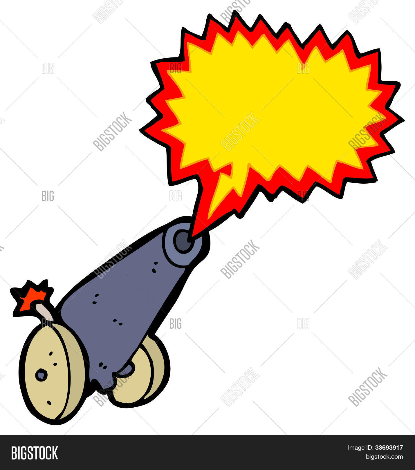 Cartoon Cannon Image & Photo (Free Trial) | Bigstock
