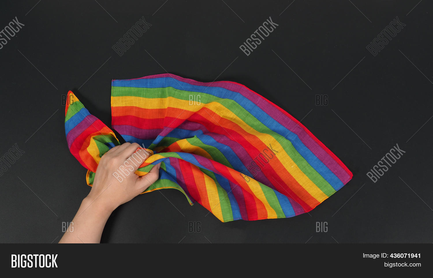 Hand Holding Rainbow Image & Photo (Free Trial) | Bigstock