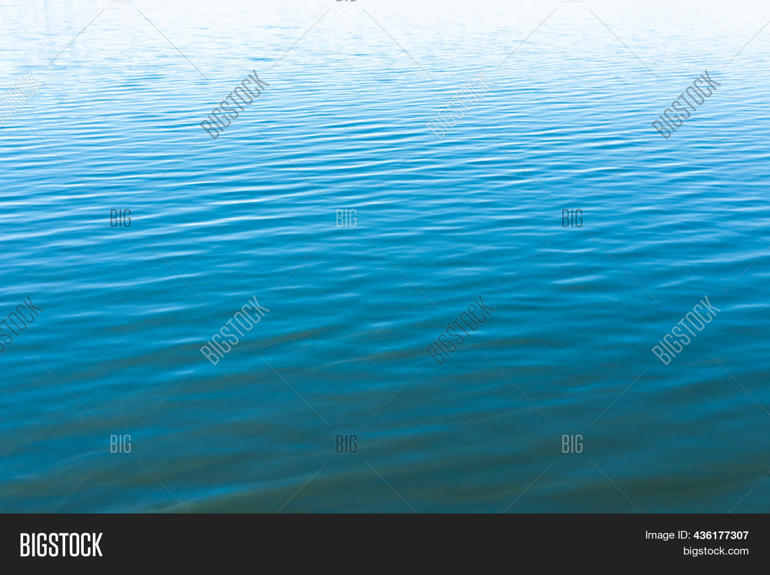 Blue Water Calm Waves Image & Photo (Free Trial) | Bigstock