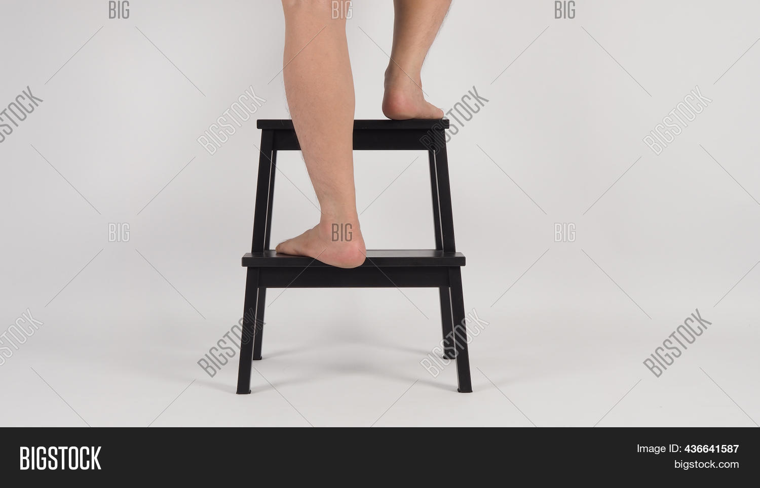 Legs Barefoot Step Image & Photo (Free Trial) | Bigstock
