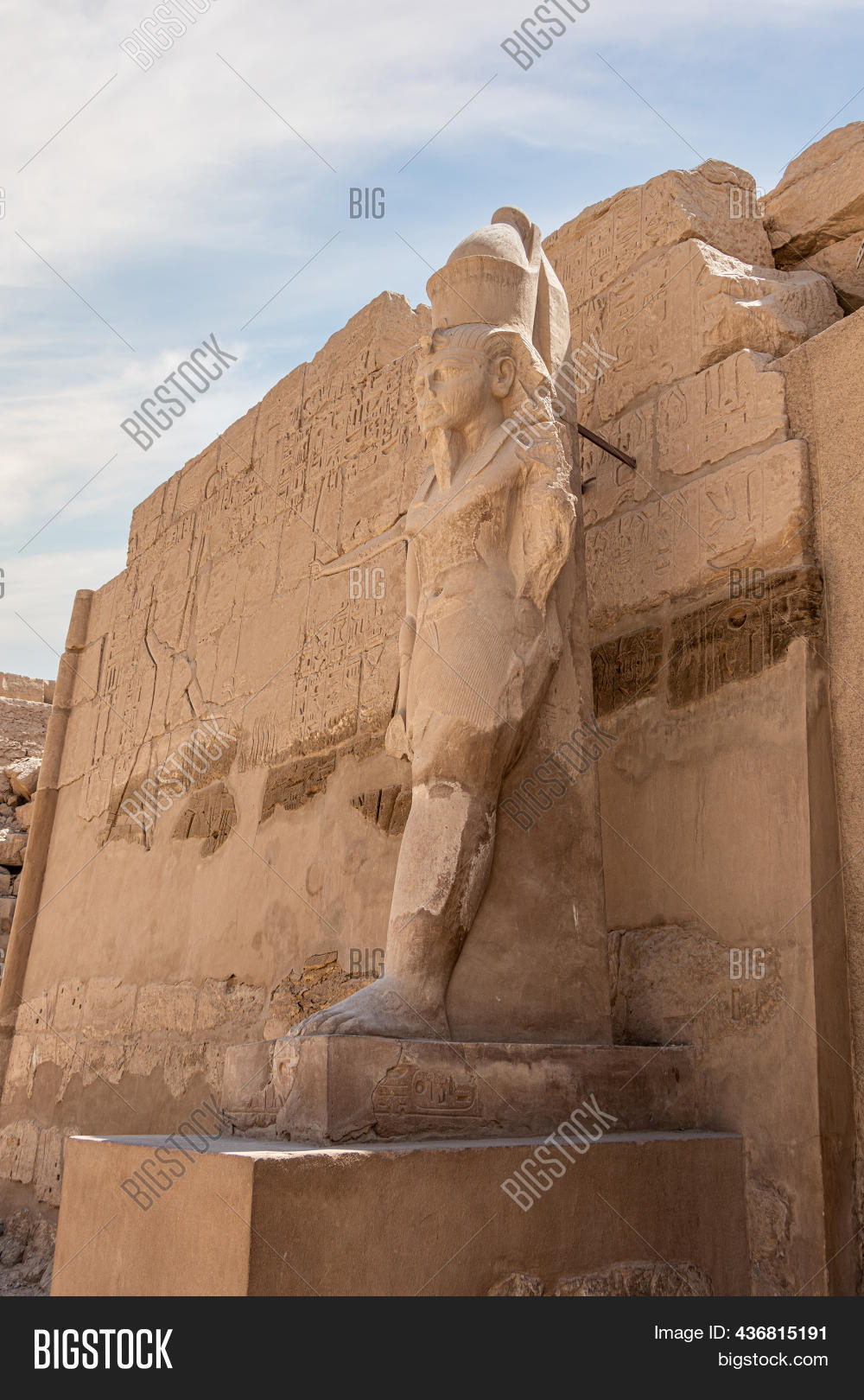Statues Pharaoh Ramses Image & Photo (Free Trial) | Bigstock