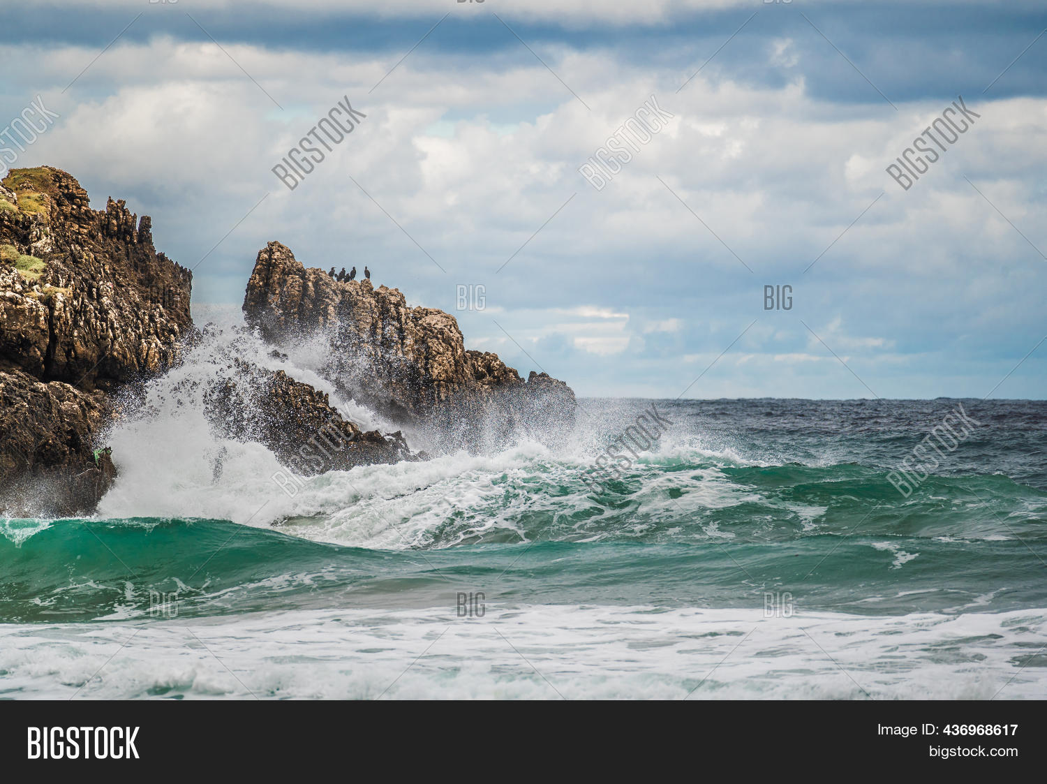Ocean Water Splash On Image & Photo (Free Trial) | Bigstock
