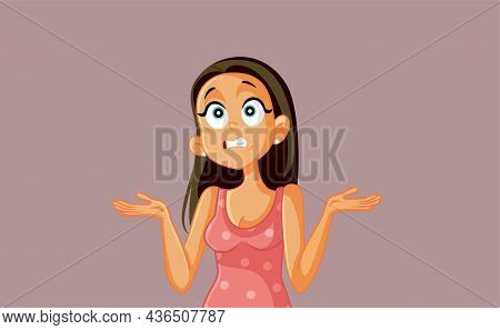 Indecisive Woman Vector & Photo (Free Trial) | Bigstock