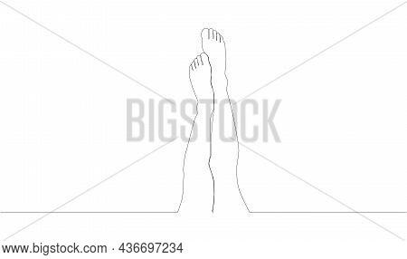 Continuous Line Vector & Photo (Free Trial) | Bigstock