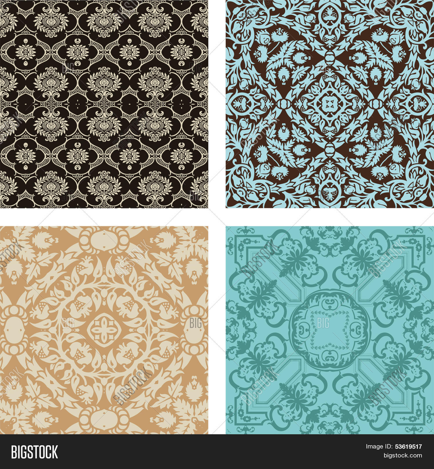 4 Retro Different Vector & Photo (Free Trial) | Bigstock