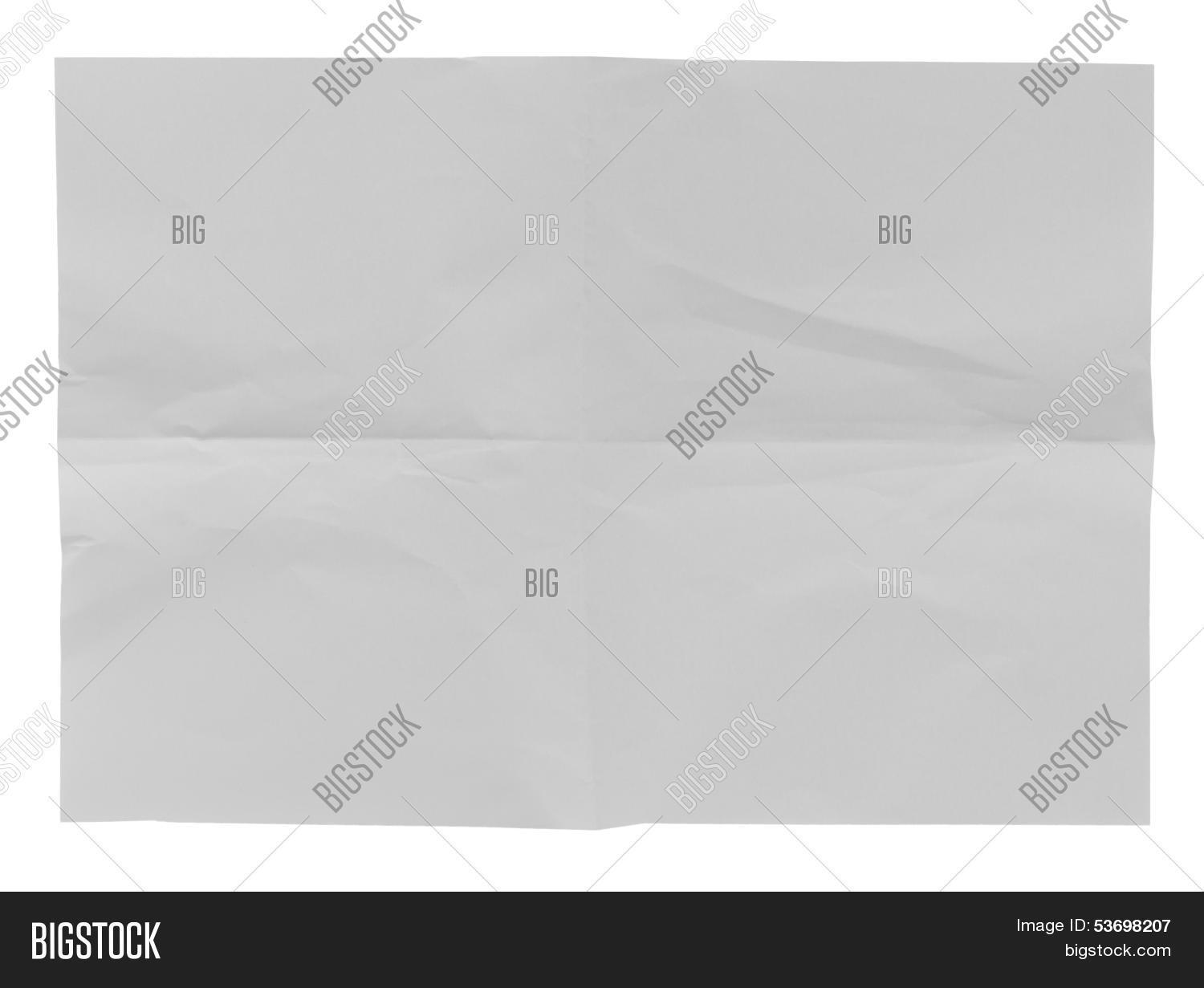 White Crumpled Paper Image & Photo (Free Trial) | Bigstock