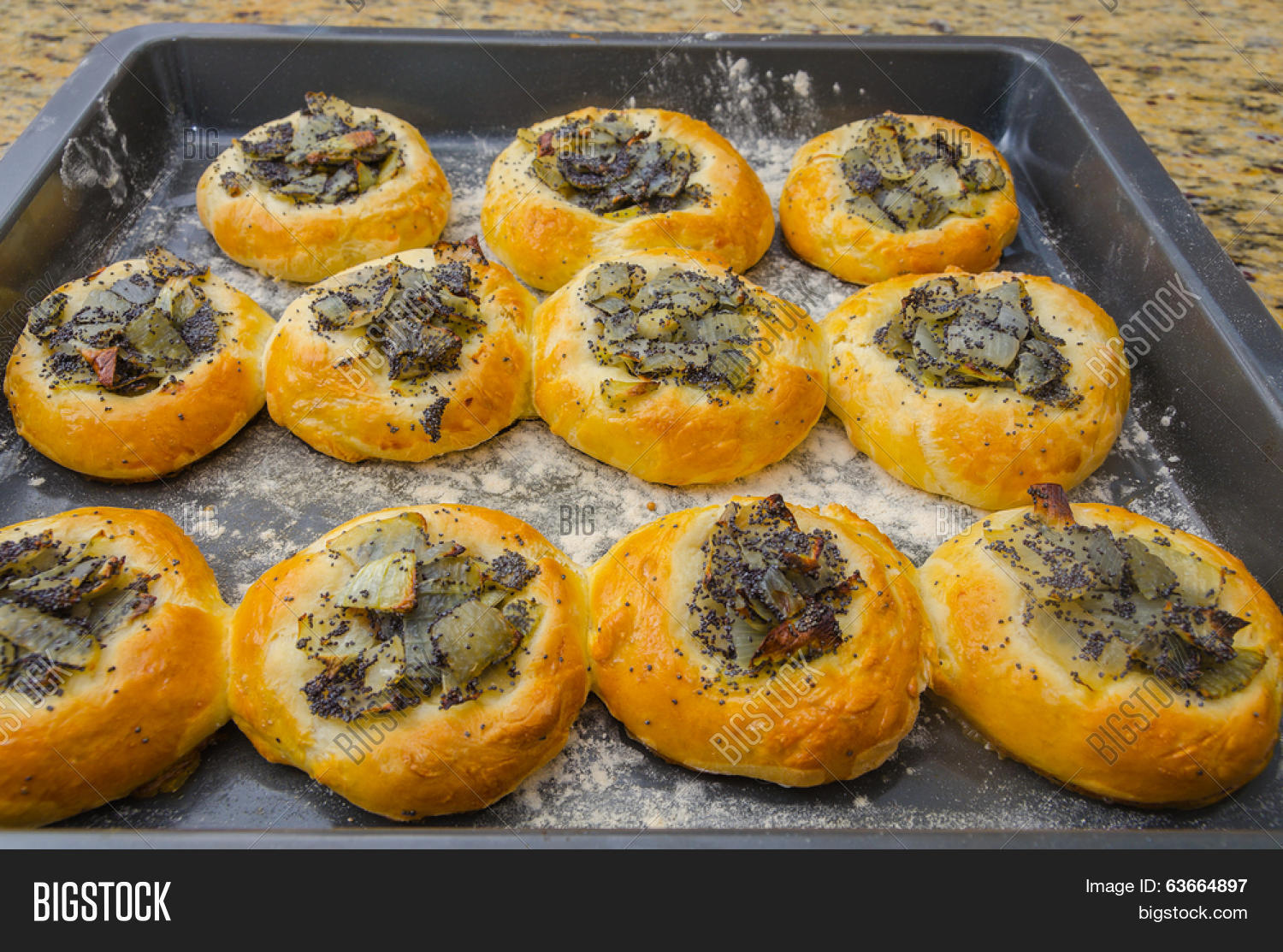 Jewish "bialys" (kind Image & Photo (Free Trial) | Bigstock
