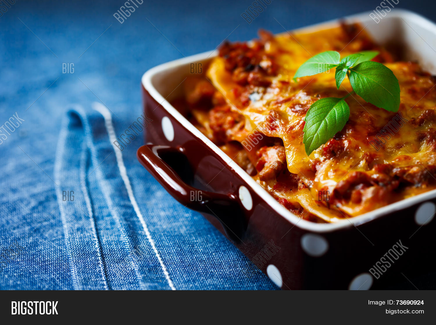 Italian Food. Lasagna Image & Photo (Free Trial) | Bigstock