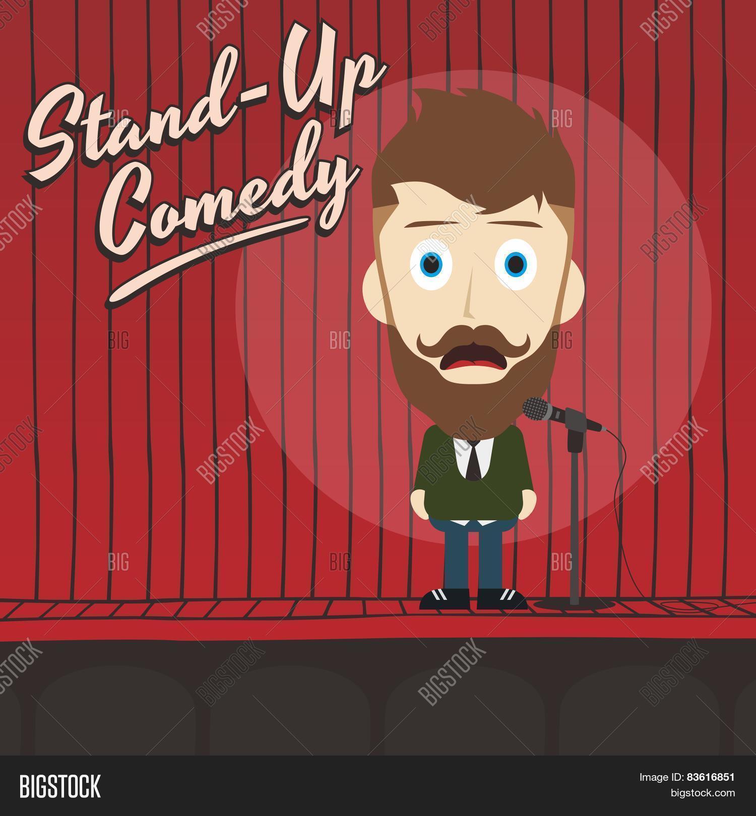 Hilarious Guy Stand Vector & Photo (Free Trial) | Bigstock