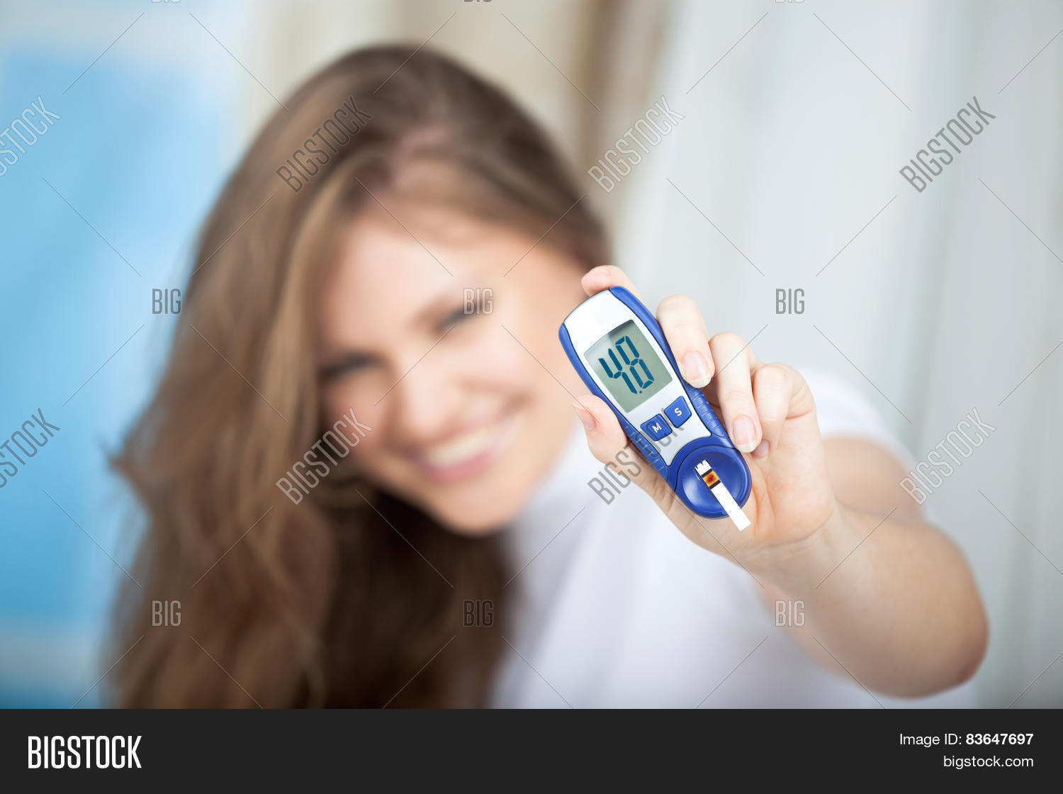 Female Diabetic Doing Image & Photo (Free Trial) | Bigstock