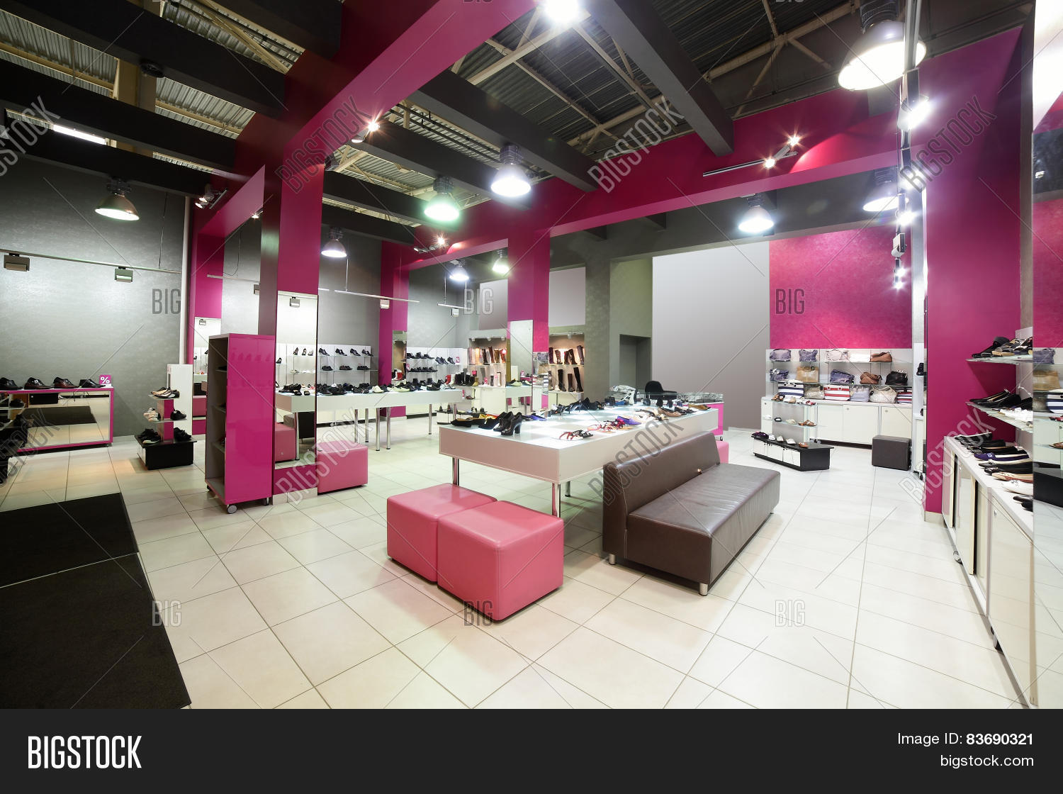 Interior Shoe Store Image & Photo (Free Trial) | Bigstock