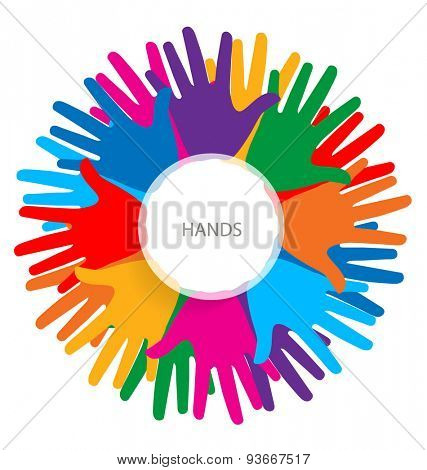 Colorful Hands. Vector & Photo (Free Trial) | Bigstock