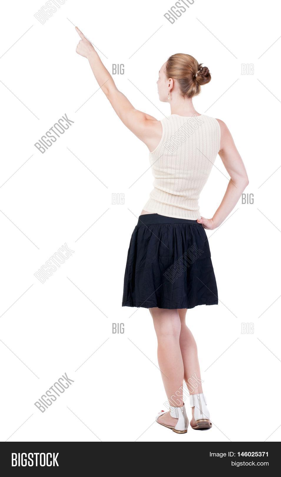 Back View Pointing Image & Photo (Free Trial) | Bigstock