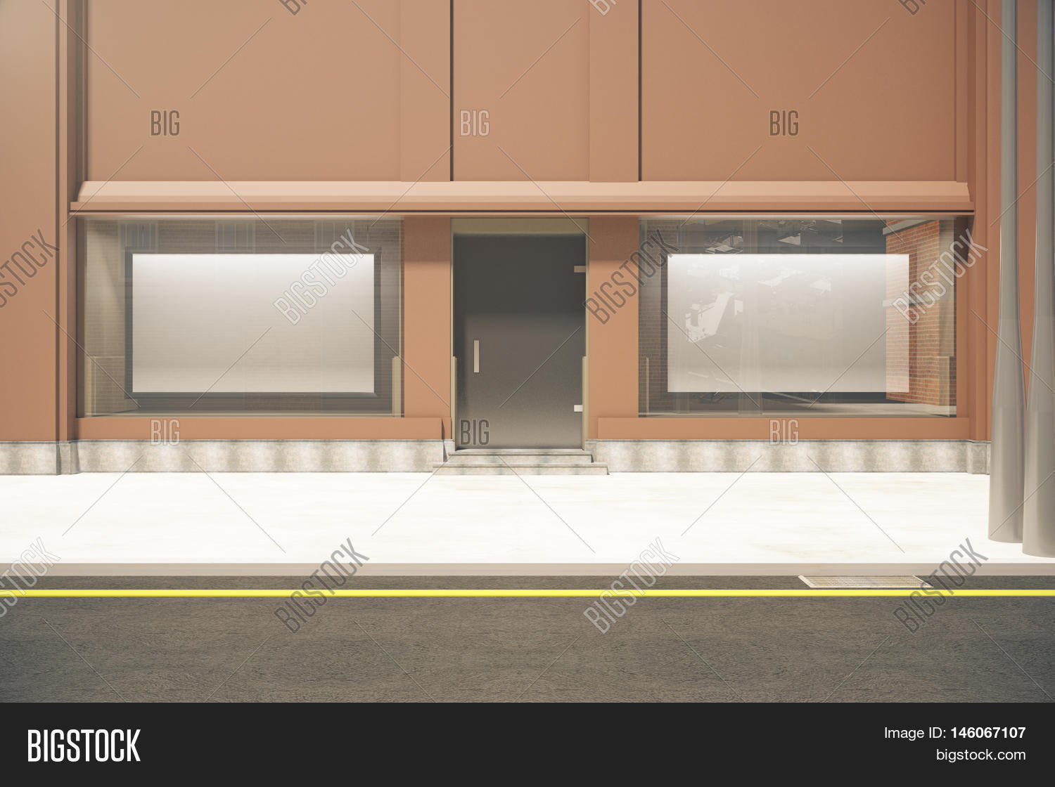 Front View Storefront Image & Photo (Free Trial) | Bigstock