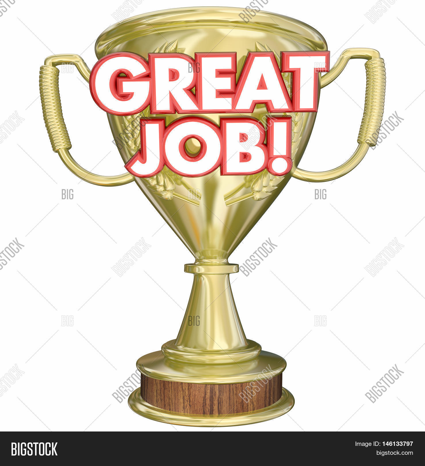 Great Job Performance Recognition Image & Photo | Bigstock