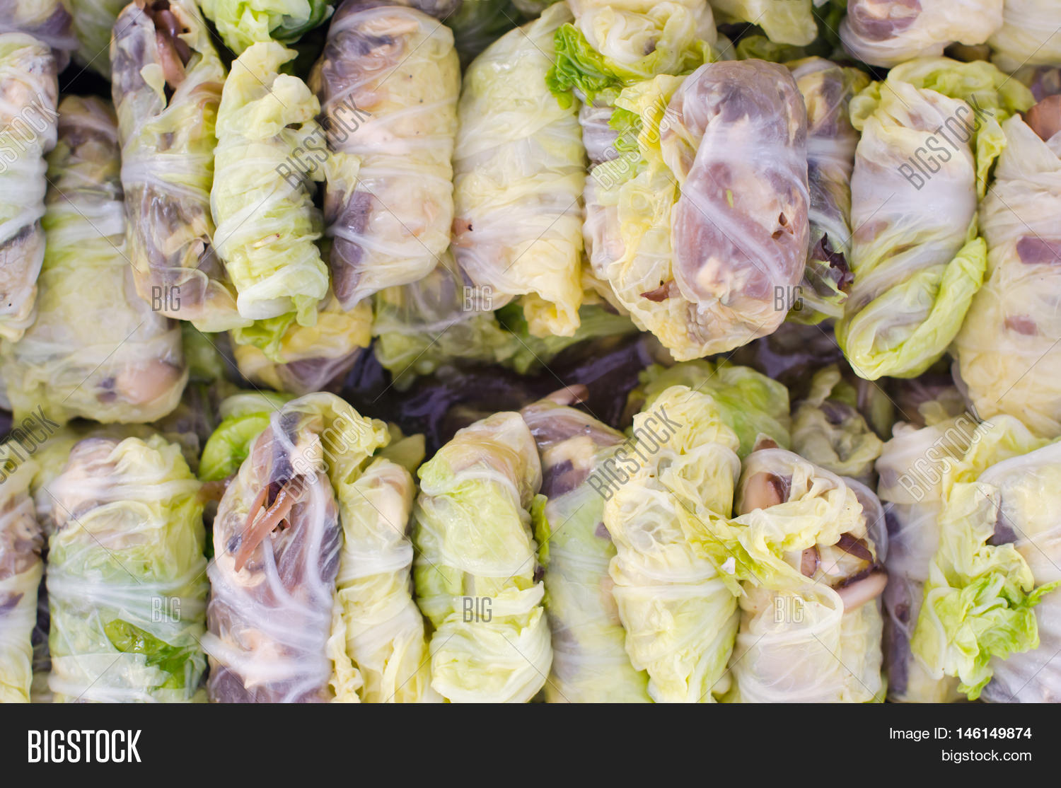 Meat Wrap Cabbage ( Image & Photo (Free Trial) | Bigstock