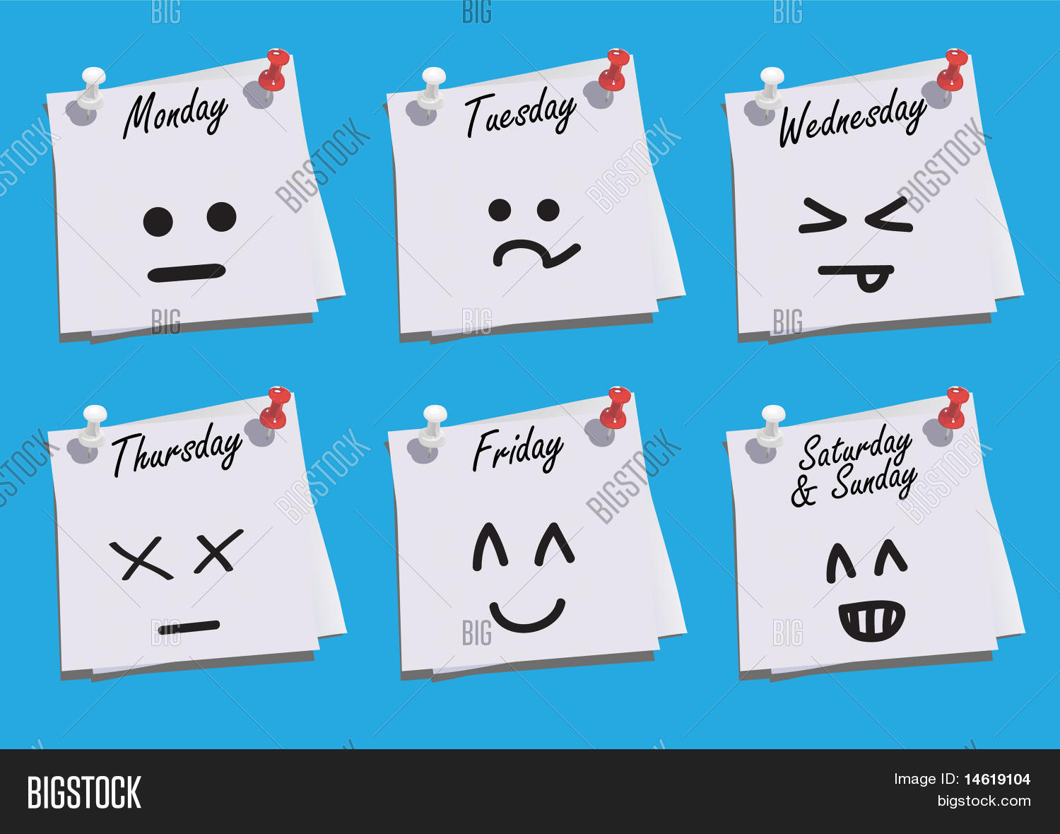 Daily Faces Vector & Photo (Free Trial) | Bigstock