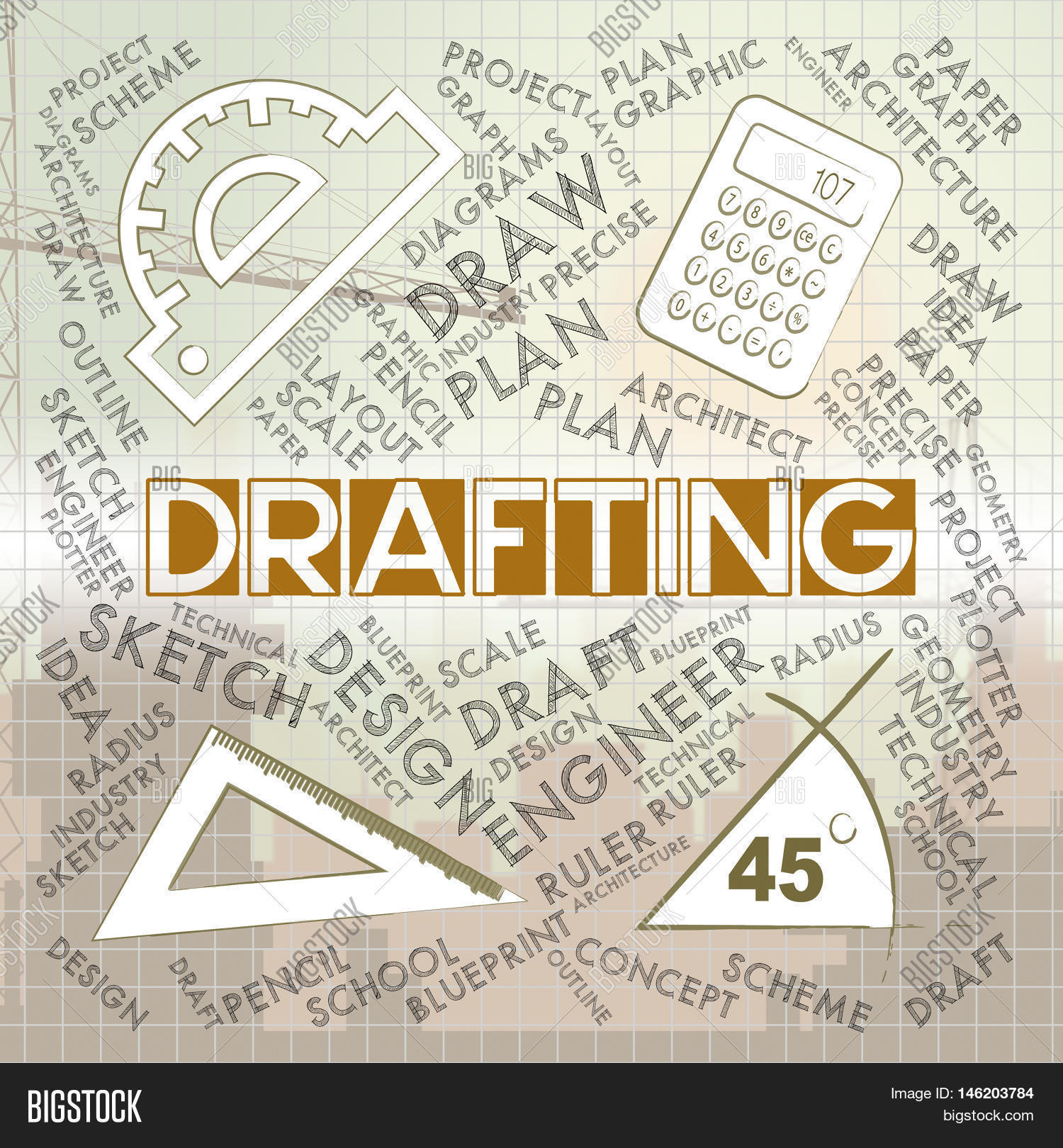 Drafting Words Image & Photo (Free Trial) | Bigstock