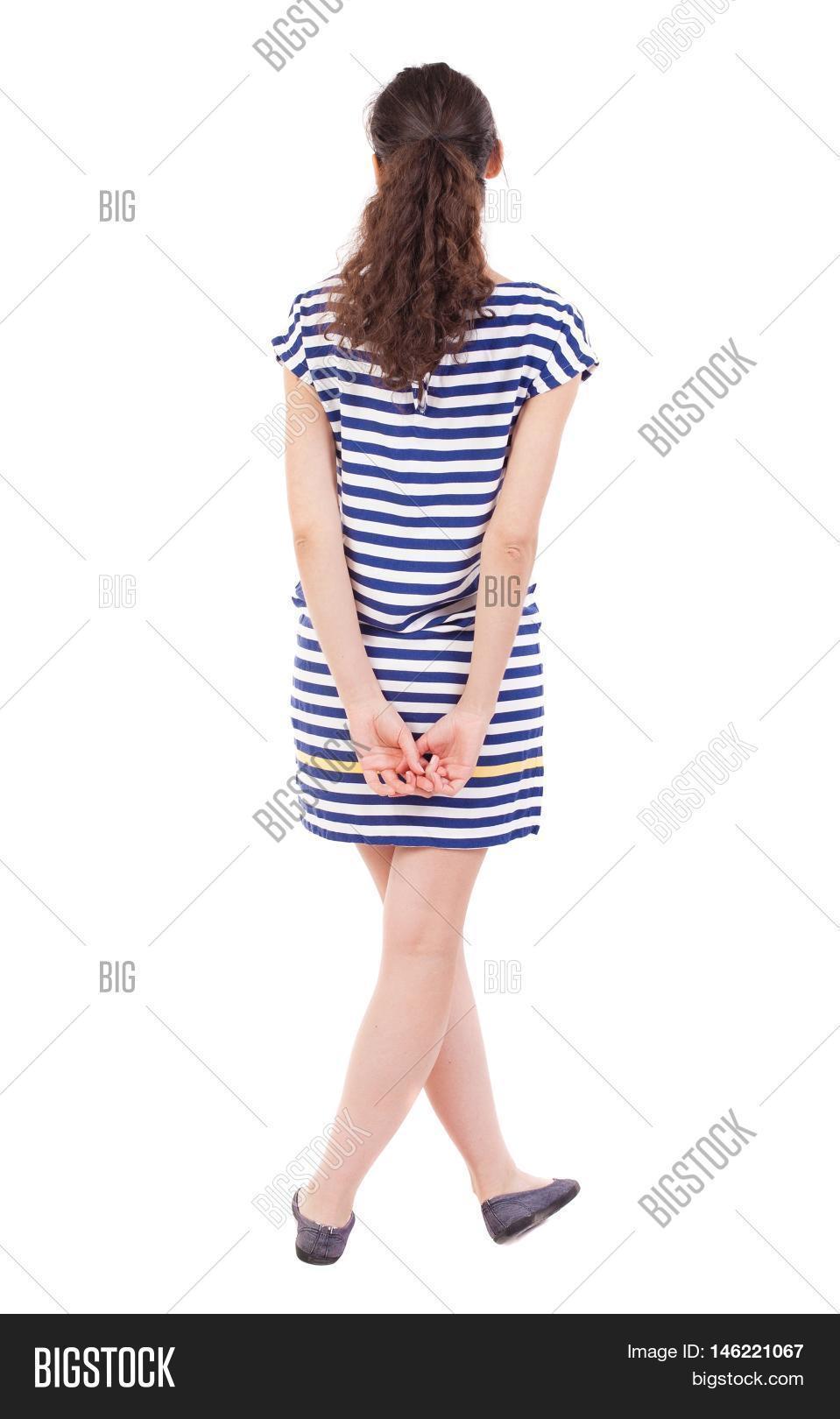 Back View Standing Image & Photo (Free Trial) | Bigstock
