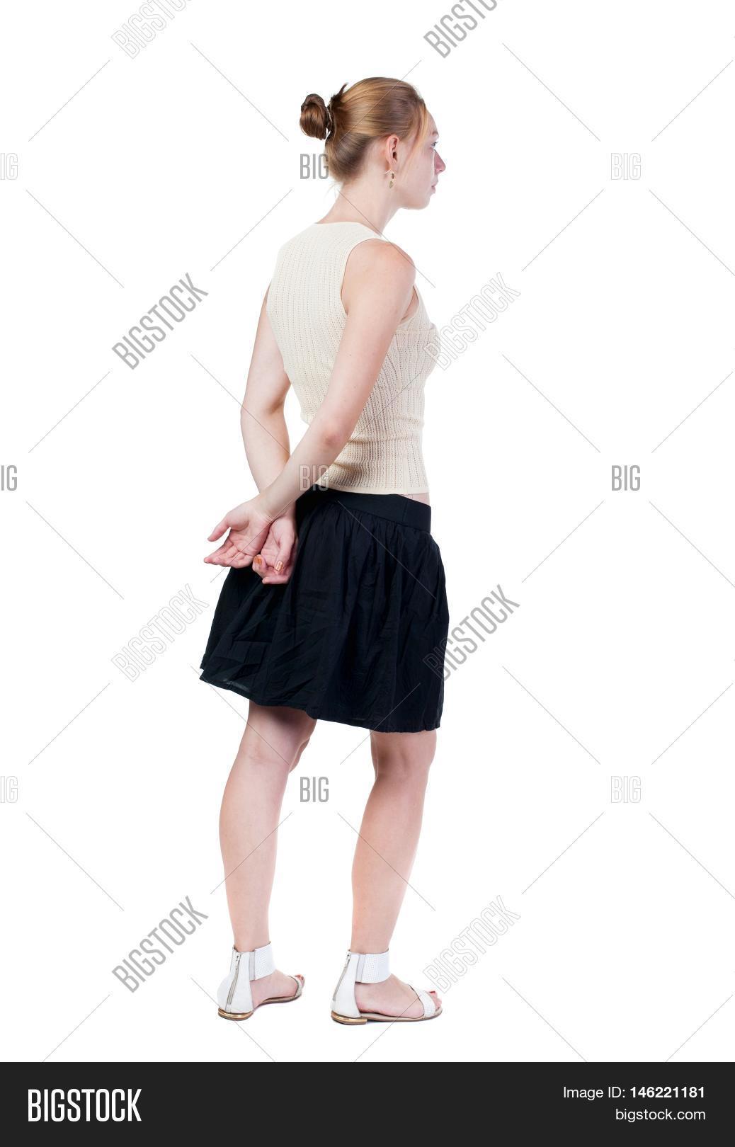 Back View Standing Image & Photo (Free Trial) | Bigstock
