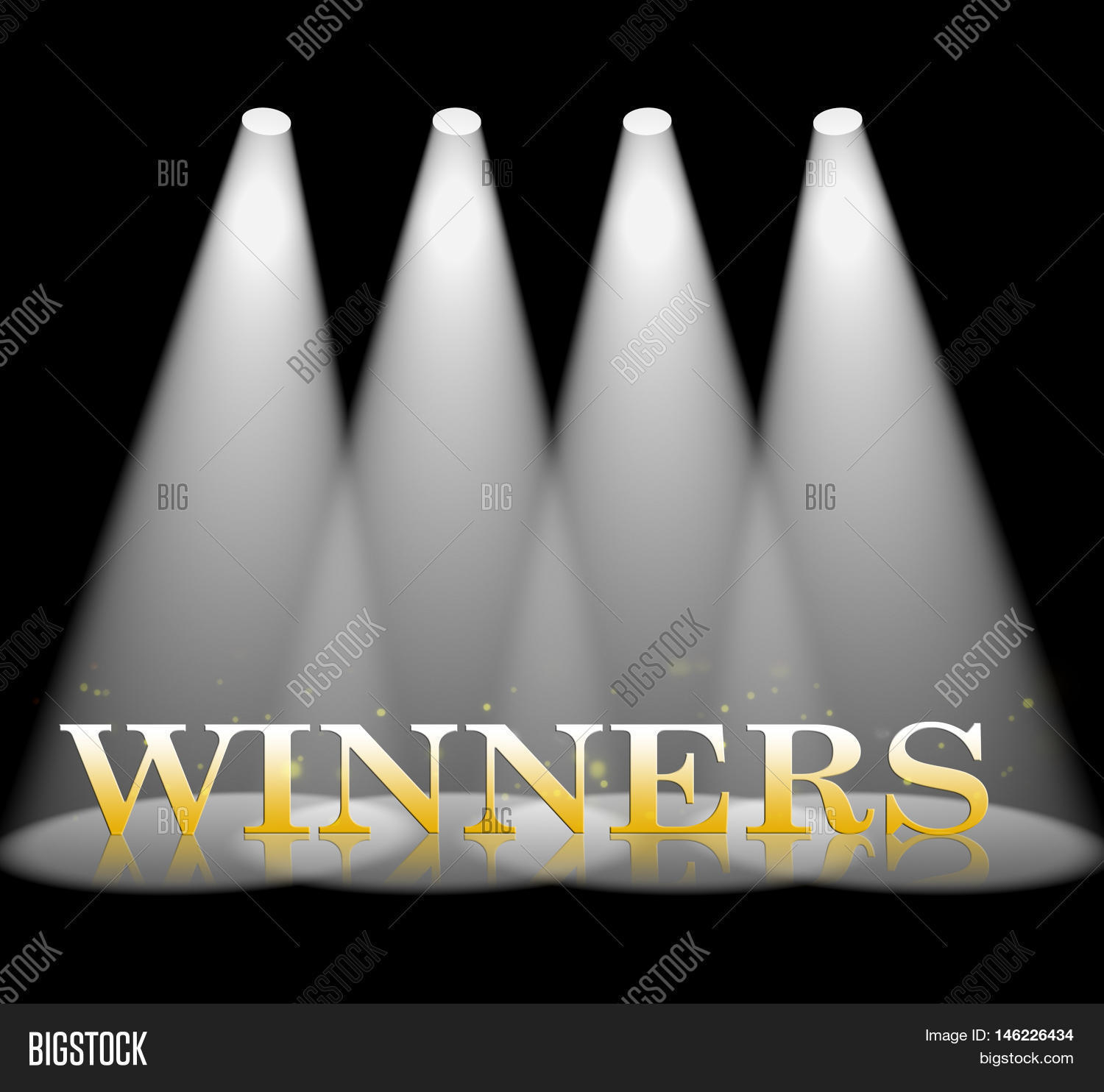 Winners Spotlight Image & Photo (Free Trial) | Bigstock