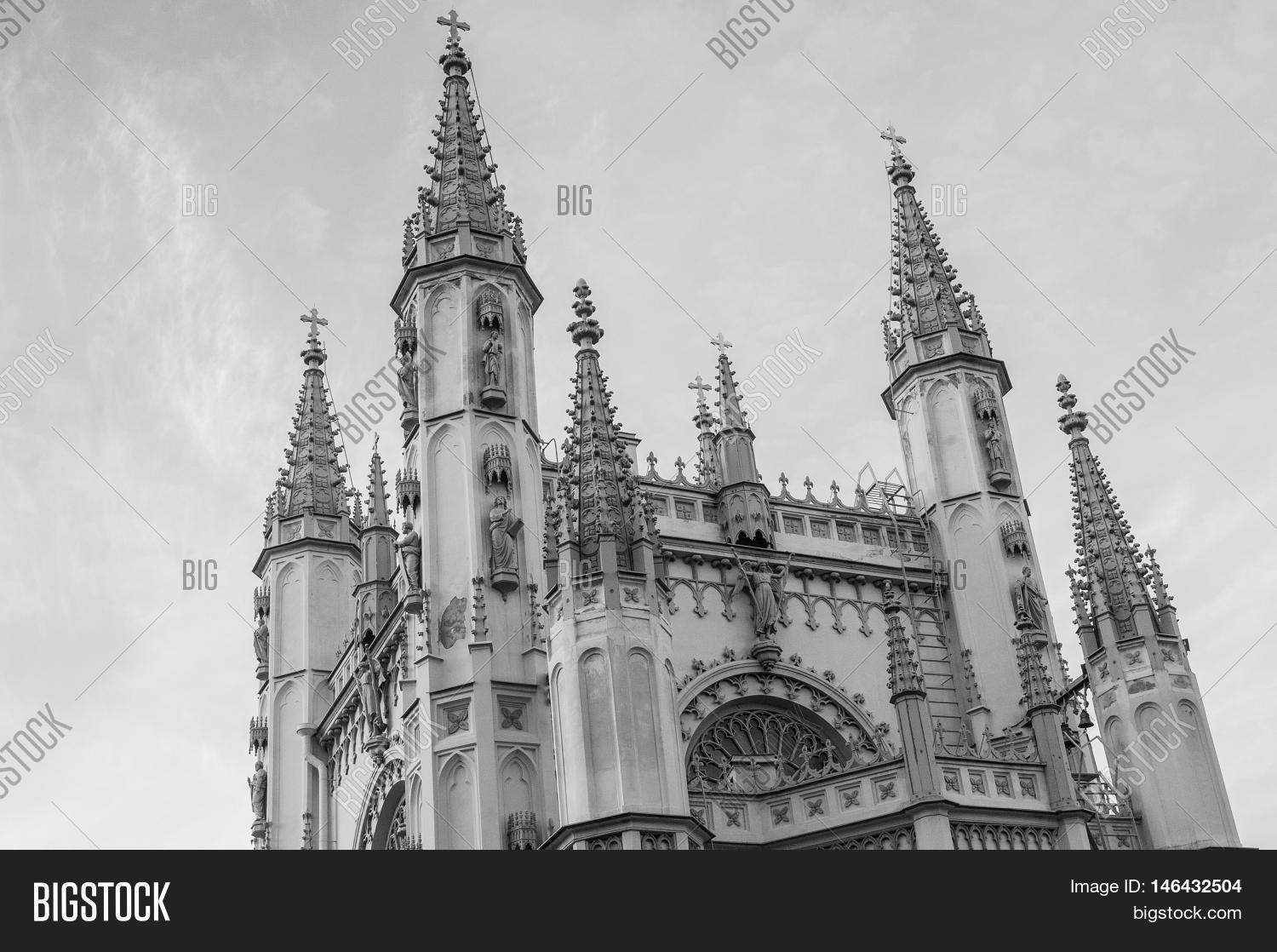 Gothic Chapel Park Image & Photo (Free Trial) | Bigstock