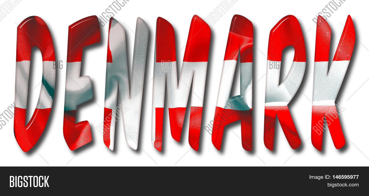 Denmark Word 3D Image & Photo (Free Trial) | Bigstock