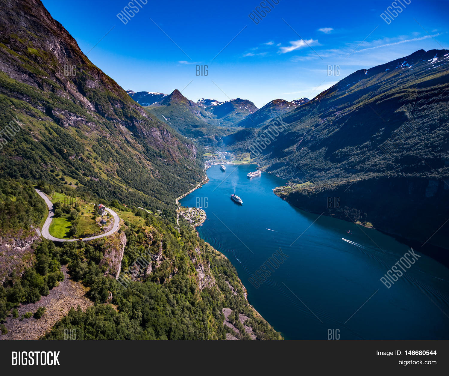 Geiranger Fjord, Image & Photo (Free Trial) | Bigstock