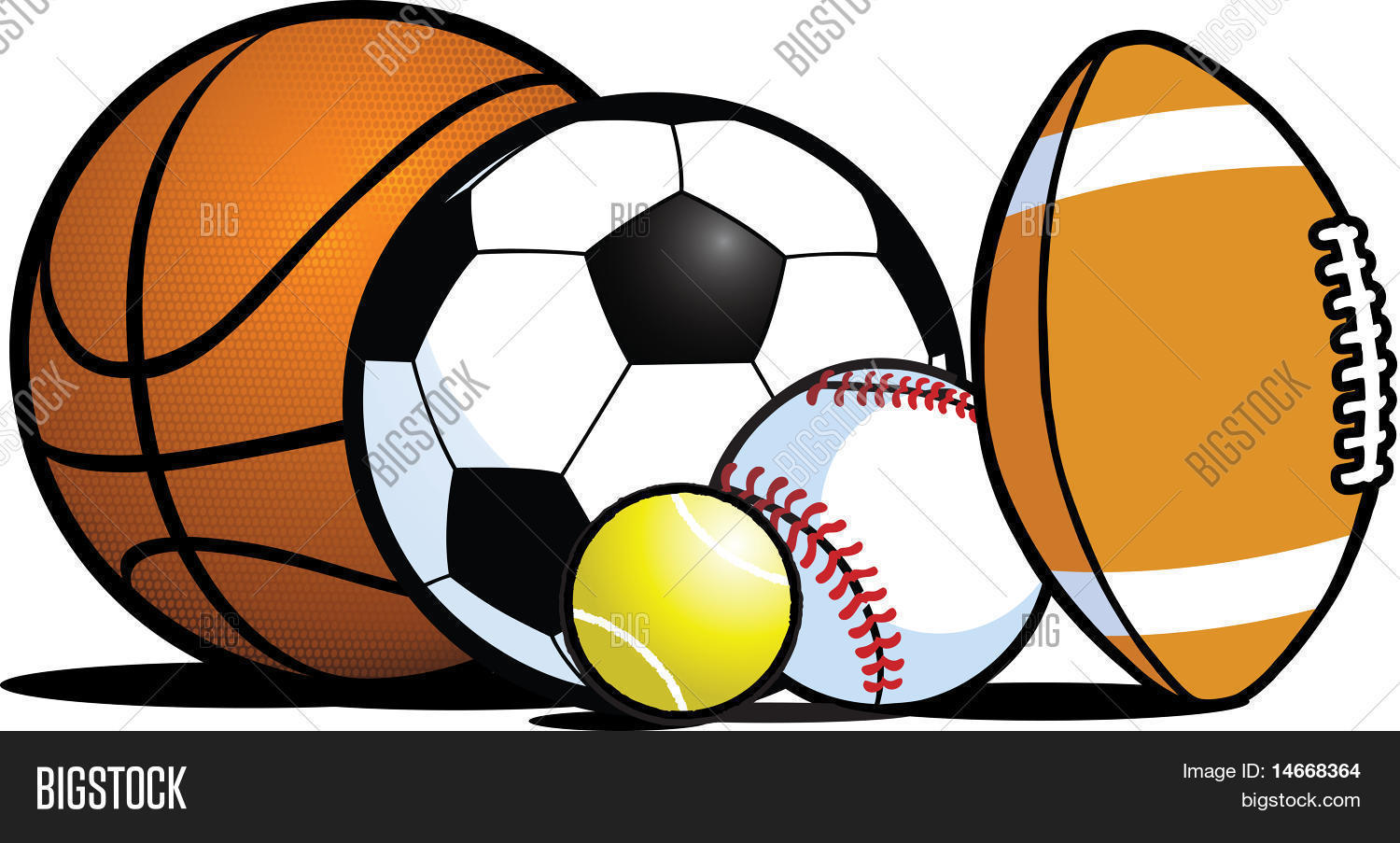 Sporting Balls Vector & Photo (Free Trial) | Bigstock