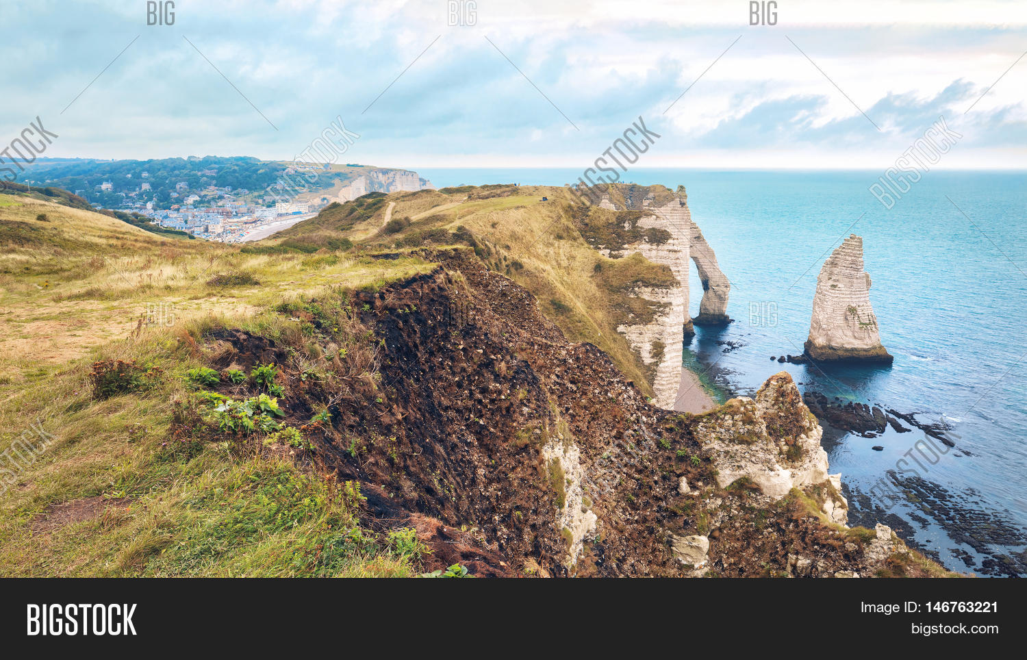 Etretat Steep Arch Image & Photo (Free Trial) | Bigstock