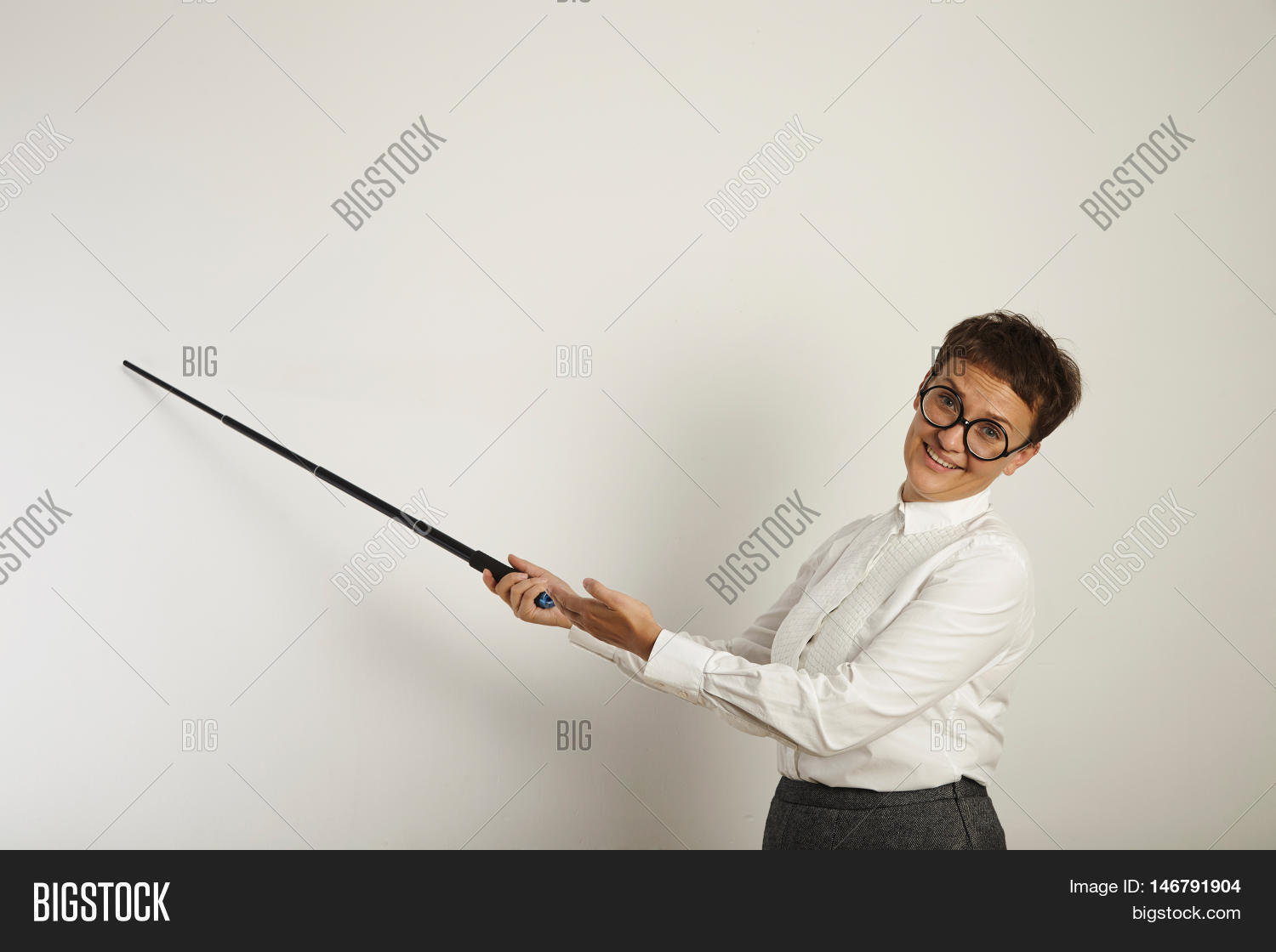 Female Teacher Pointer Image & Photo (Free Trial) | Bigstock