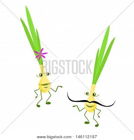 Set Onions Cartoon Vector & Photo (Free Trial) | Bigstock