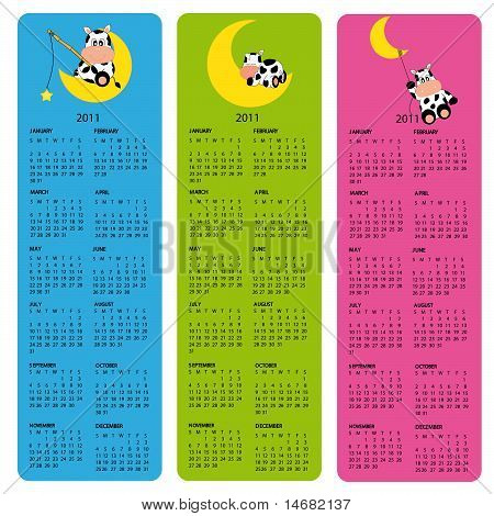 Children's Calendar Vector & Photo (Free Trial) | Bigstock