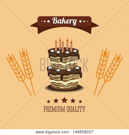 Flat Design Cake Vector & Photo (Free Trial) | Bigstock