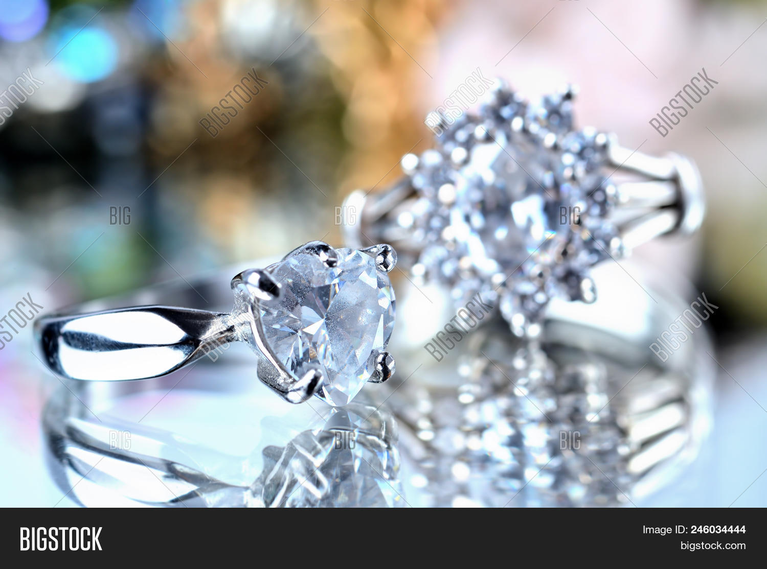 Close- Silver Ring Image & Photo (Free Trial) | Bigstock