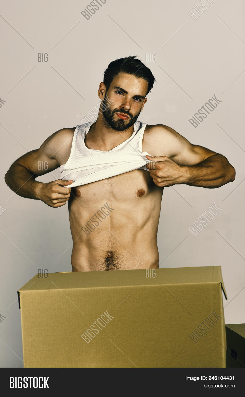 Guy Carton On Grey Image & Photo (Free Trial) | Bigstock