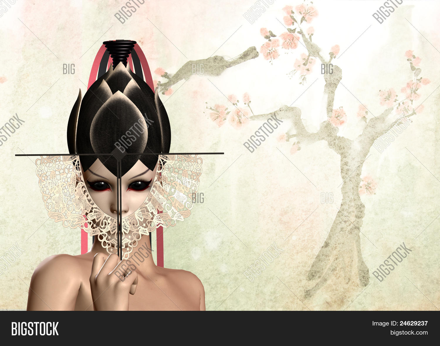 Geisha Japanese Woman Image & Photo (Free Trial) | Bigstock