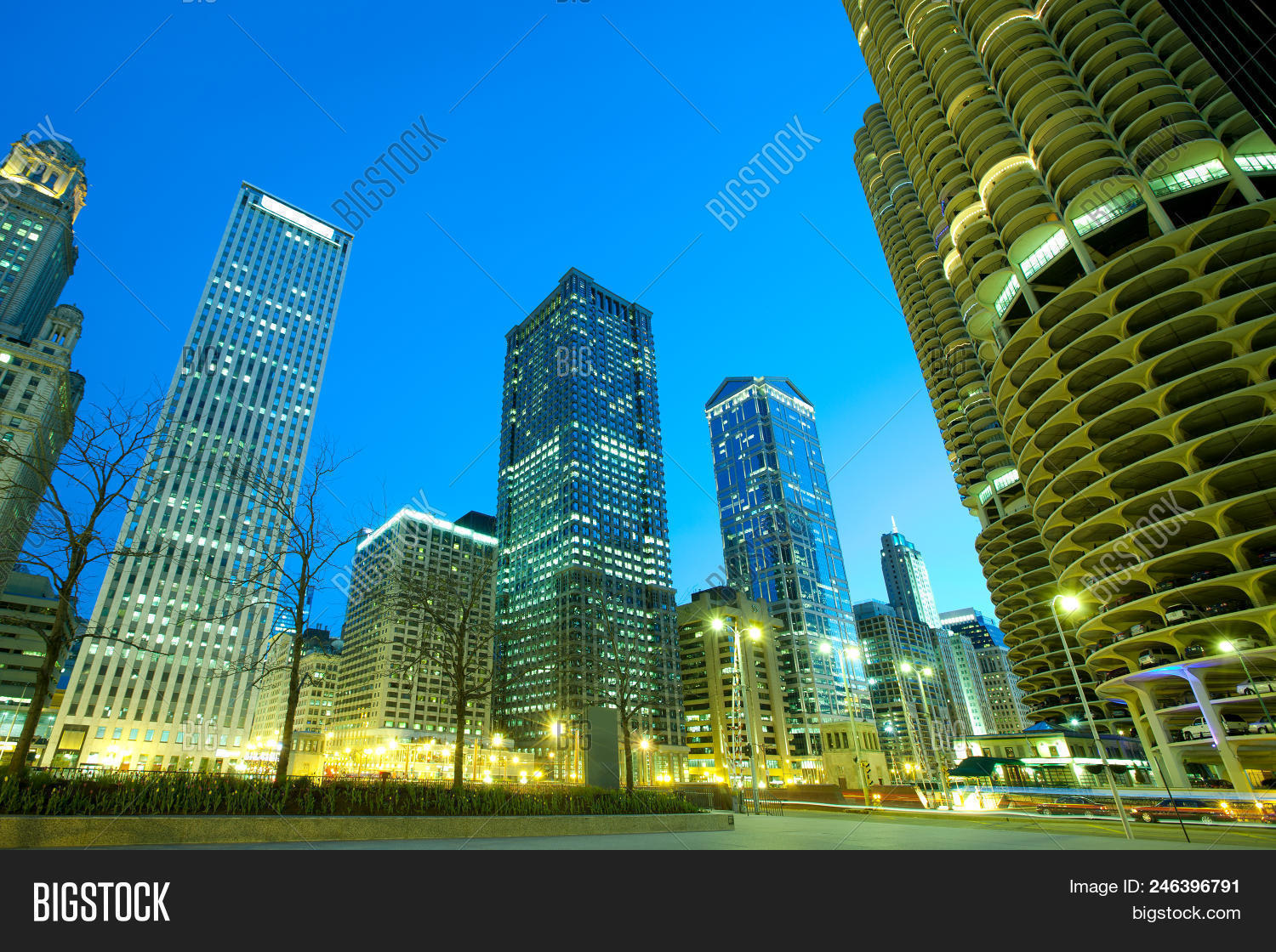 Buildings On Wacker Image & Photo (Free Trial) | Bigstock