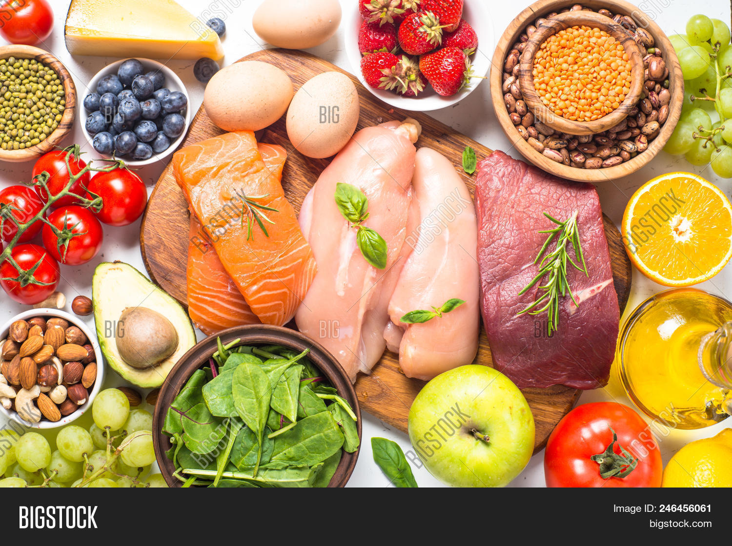Balanced Diet Food Image & Photo (Free Trial) | Bigstock